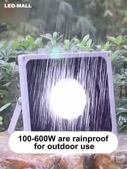 Free Shipping 220V Flood Light Outdoor Waterproof IP66 Housing 100W 200W 300W 400W 500W Led ...