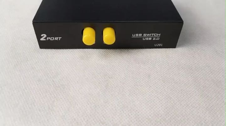 USB Printer Sharing Device 2/4 in 1 Out Computer Printer Scanner ...