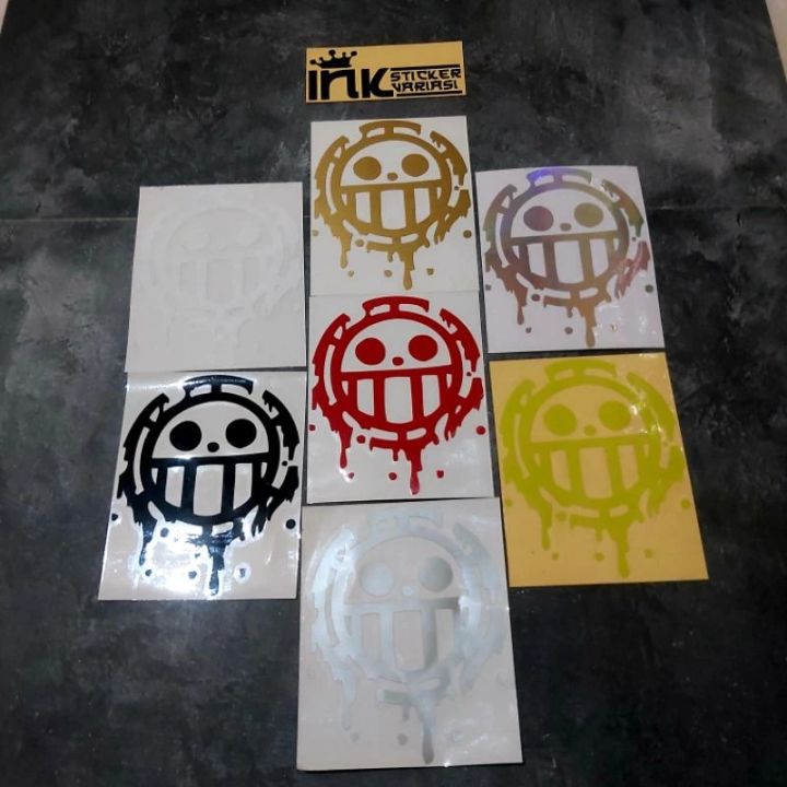 STICKER LAW ONE PIECE TRAFARGAL CUTTING | Lazada Indonesia