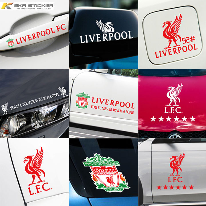 Liverpool Champions League Champion Automobile Sticker Bumper Stickers ...