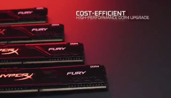 [Local 24H]Kingston HyperX FURY DDR4 8GB 16GB 4GB RAM 2400/2666/2133/3200/3600MHz Desktop PC ...