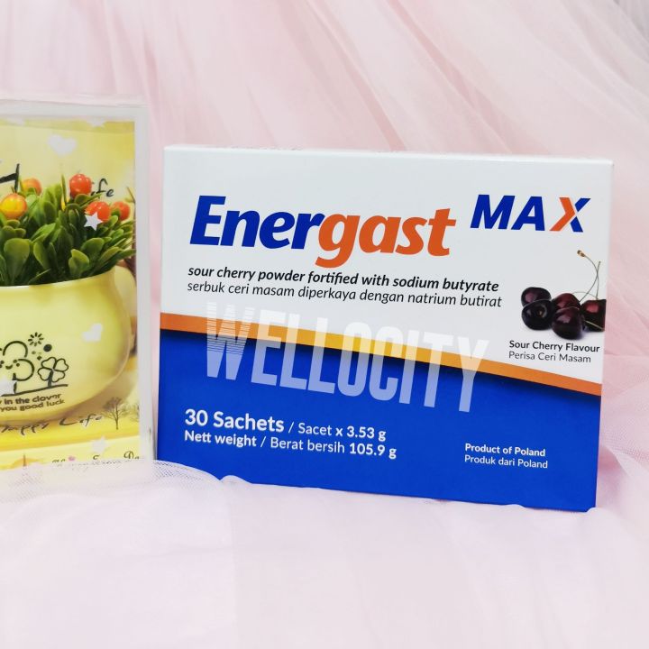 🇲🇾Ready Stock🇲🇾Energast MAX sachet 3.53g Sodium Butyrate Gut Health ...