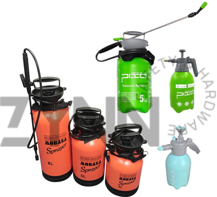[SG STOCK] BOTTLE SPRAYER PVC Garden Hand Pressure Pump Watering ...