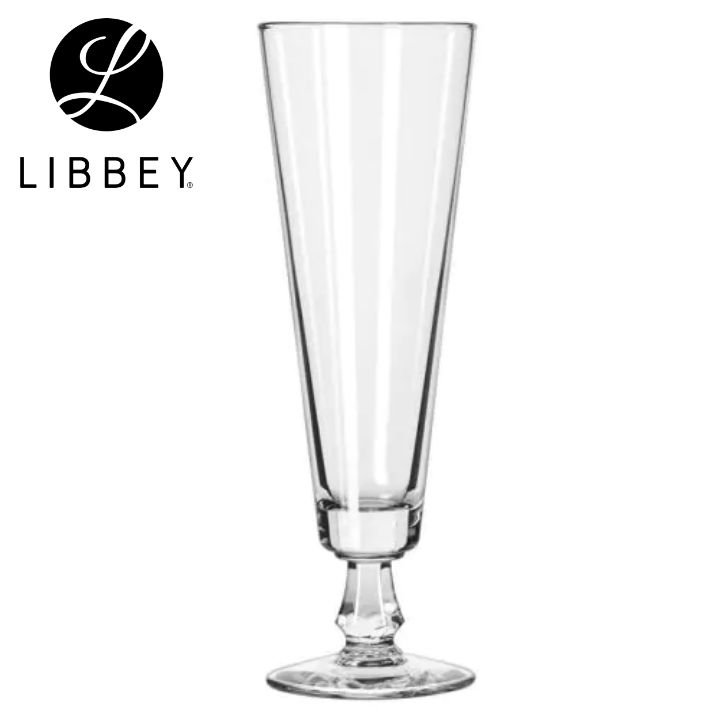 Footed Pilsner Glasses Gelas beer Gelas bir tinggi Gelas Beer mewah # LIBBEY 10 oz 296 ml ...