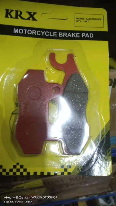 Brake Pad Raider 150 Carb Motorcycle Very Good Quality Fit Also for ...