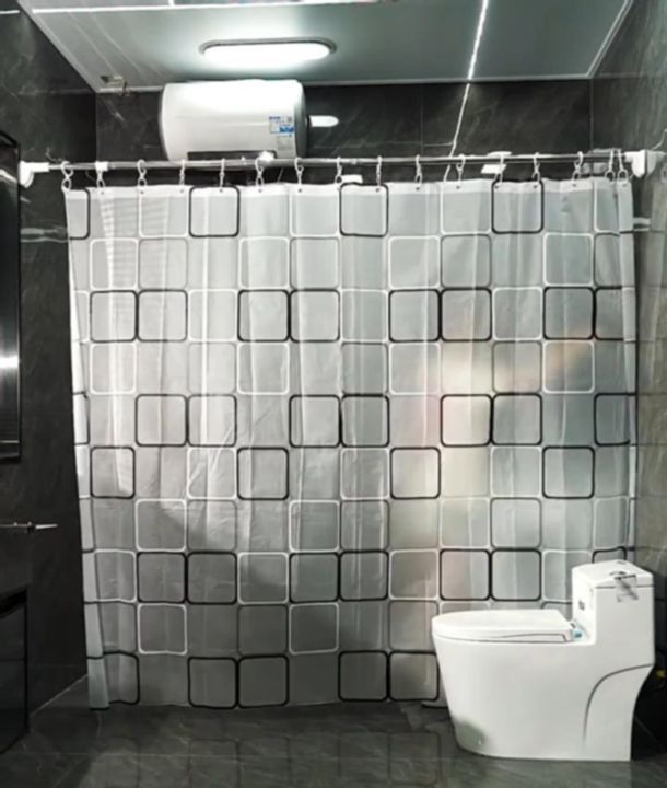 Extendable No Drilling Pole Adjustable Telescopic Clothesline Curtain ...