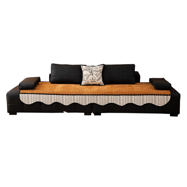 JKS | Luxury Fixed Anti-Slip Leather Sofa Pad | Lazada PH