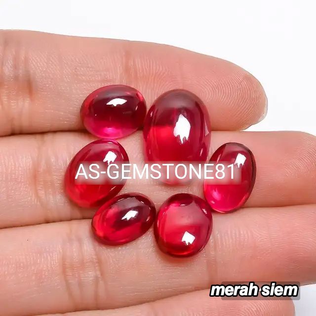 Batu permata merah siem Bangkok kekerasan 8mohc | Lazada Indonesia