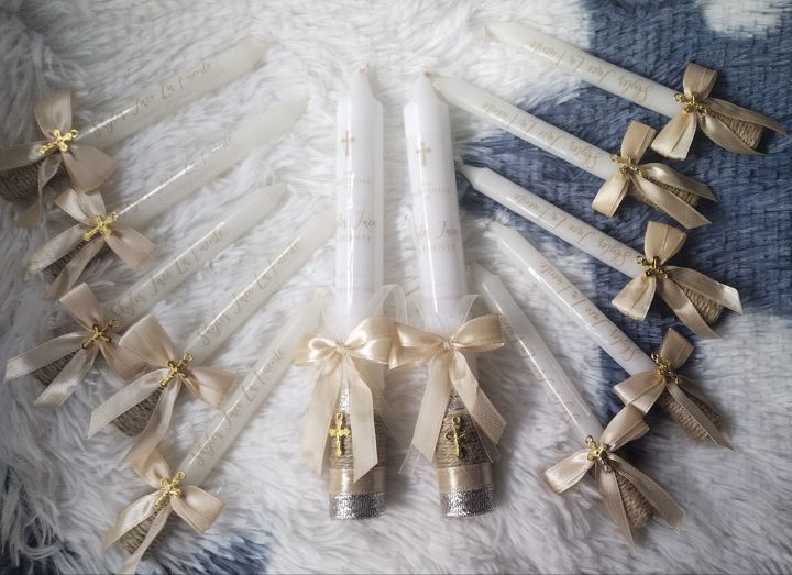 Baptism & Debut Personalized Candle for all Occasion (SET) | Lazada PH