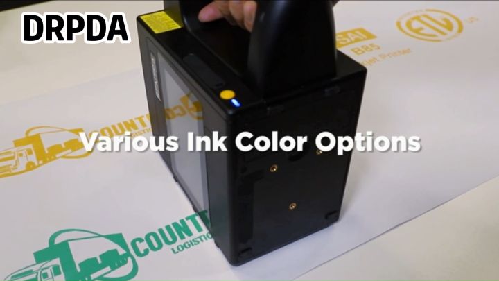 DRPDA D88 Wide Format Handheld Inkjet Printer Large Character Expiry ...