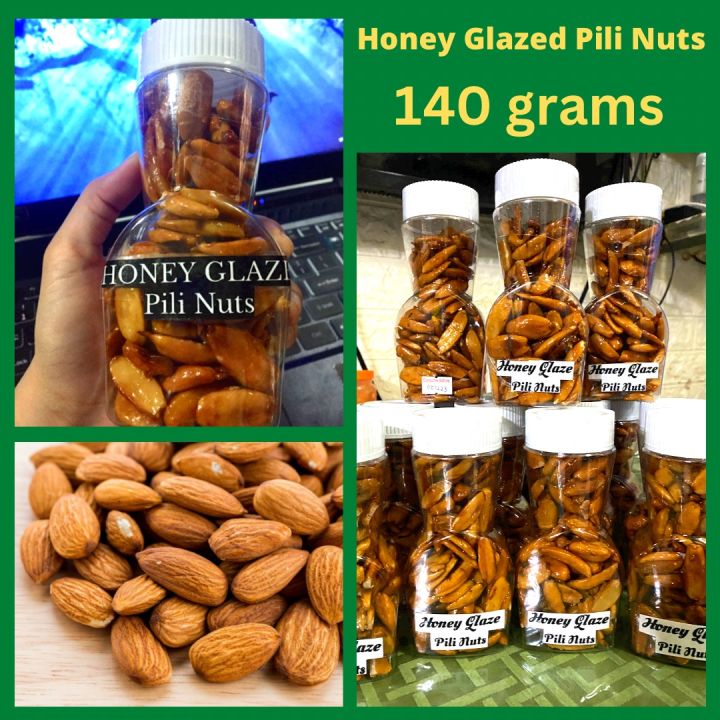 140g FRESH AND CRISPY BICOL PILI NUTS IN HONEY GLAZED FLAVOR FRESH AND ...