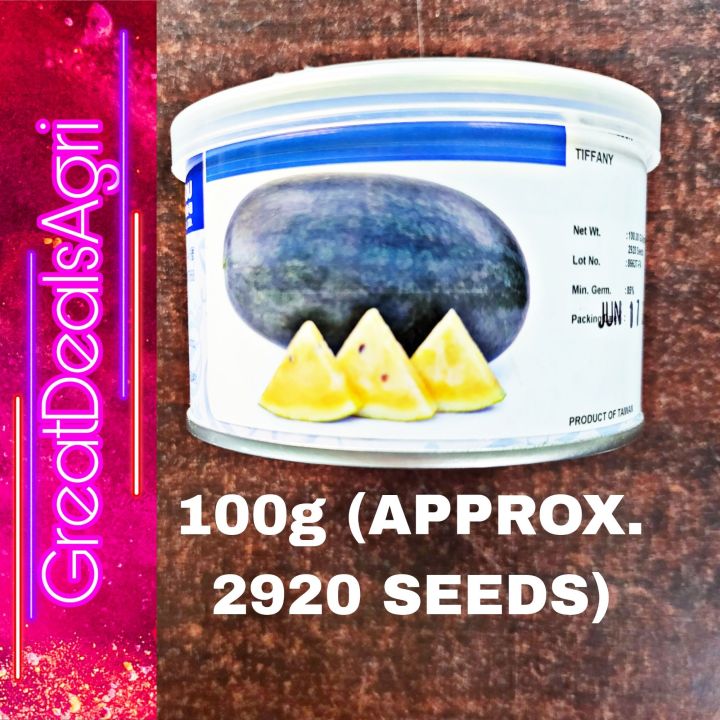 TIFFANY WATERMELON SEEDS (100g/APPROX. 2920 SEEDS) BY KNOWN-YOU SEED CO ...