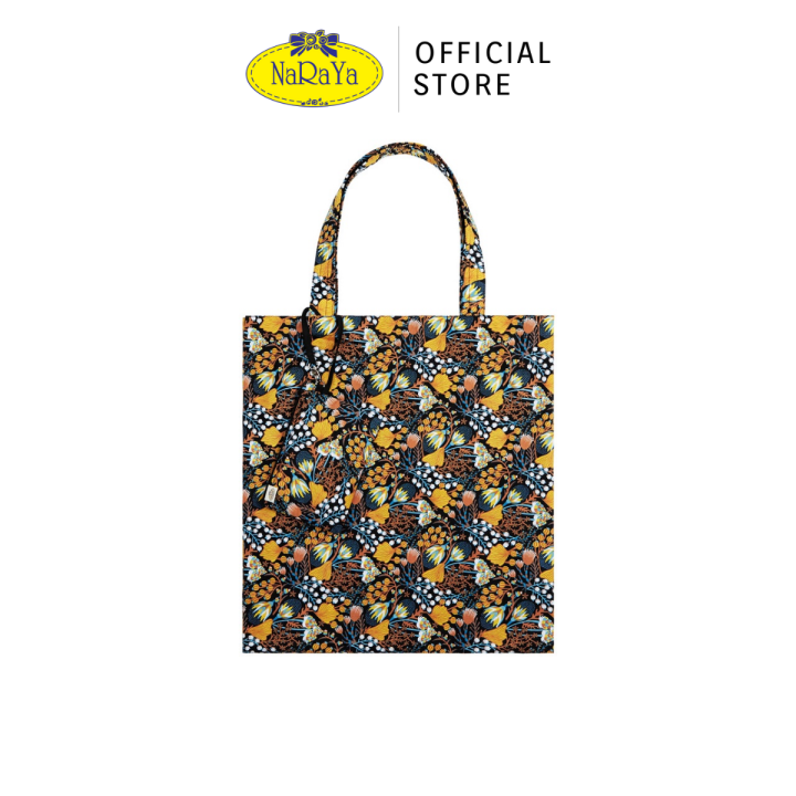 NaRaYa Foldable Shopping Bag กระเป๋าผ้าพับเก็บได้ NB-753N | Lazada.co.th