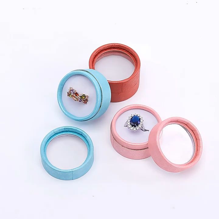 Jewelry Ring Round Gift BOX （White Foam） | Lazada PH