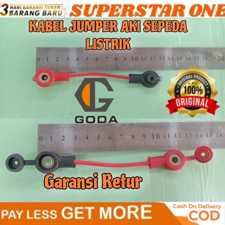 kabel jumper/jemper aki sepeda listrik Goda | Lazada Indonesia
