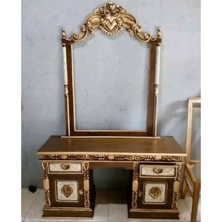 Meja Rias / Meja Rias Kayu Jati / Meja Rias Jati / Meja Rias Murah ...