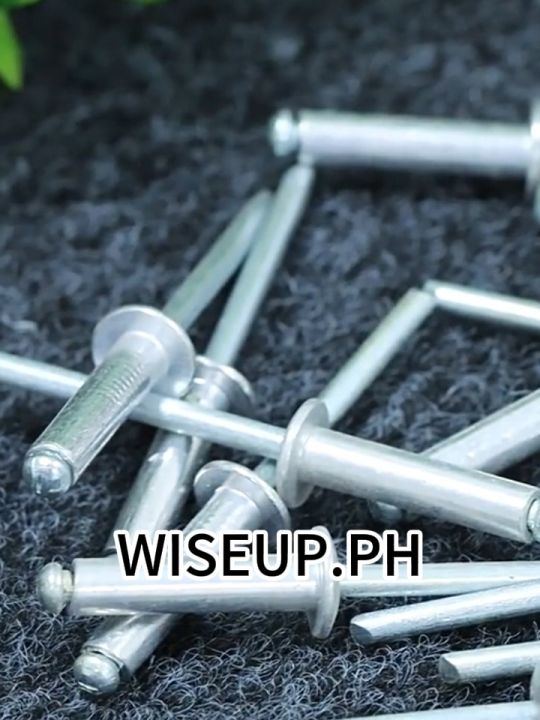 【PER 100PCS】Blind Rivet Aluminum Round Head Silver Blind Rivets ...