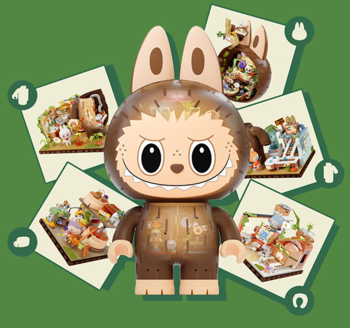 PopMart Pop Mart Labubu the Monsters Forest Secret Base Series ...