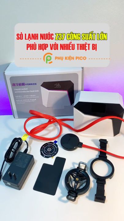 Quạt tản nhiệt điện thoại máy tính bảng chuyên dụng cho Livestream Z37 ...