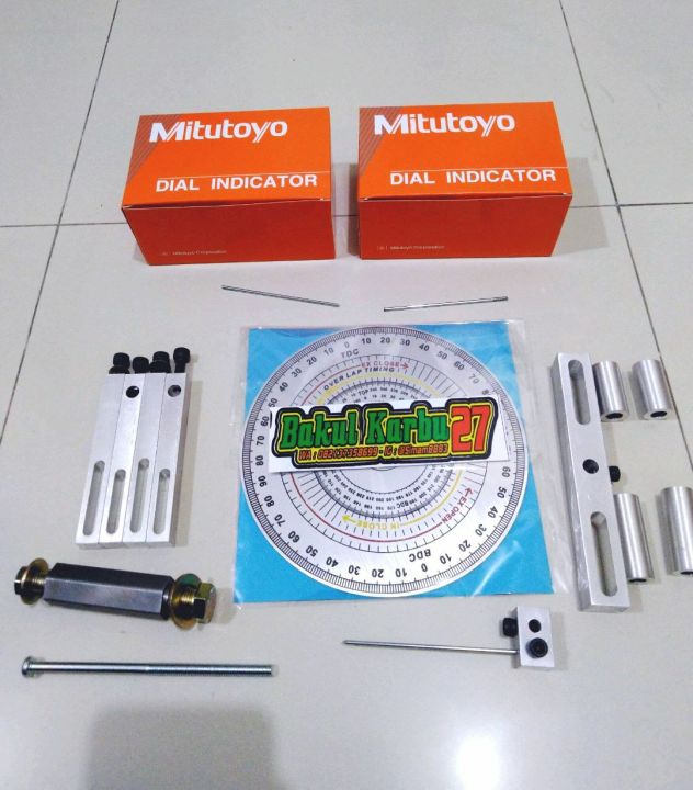 alat dial motor noken as set busur derajat dial indikator mitutoyo ...