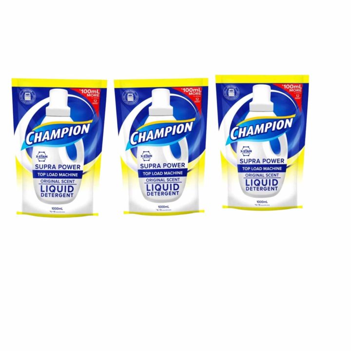 Champion Supra power Original Scent Liquid Detergent | Lazada PH