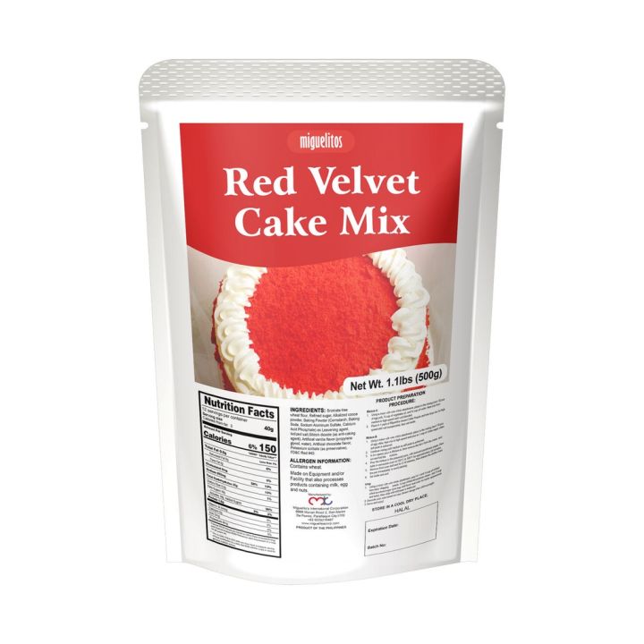 INSTANT RED VELVET CAKE PREMIX (460g) | Lazada PH