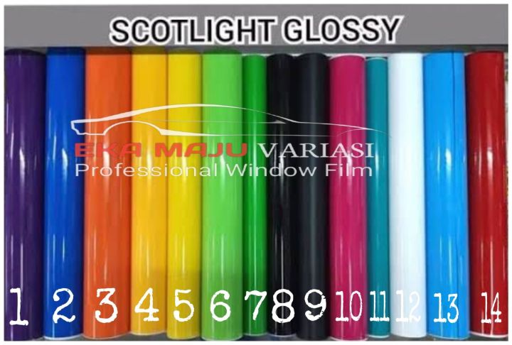 SALE !!! Skotlet Sticker Motor Dan Mobil Type Glossy ( 45 cm x 100 cm ...