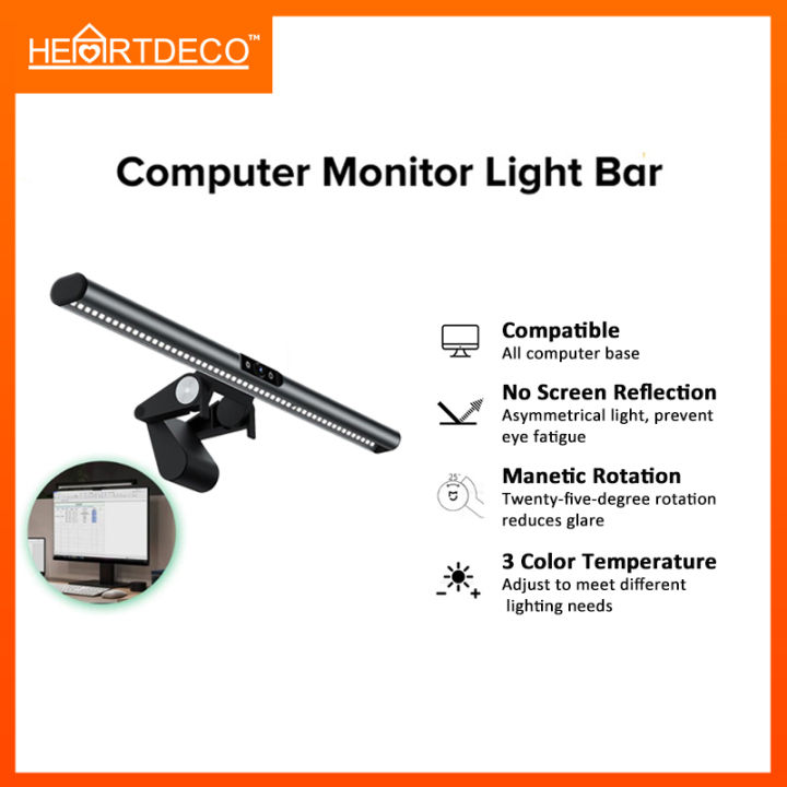 【Ready Stock】Computer Monitor Light Bar LED Display Hanging Light PC ...
