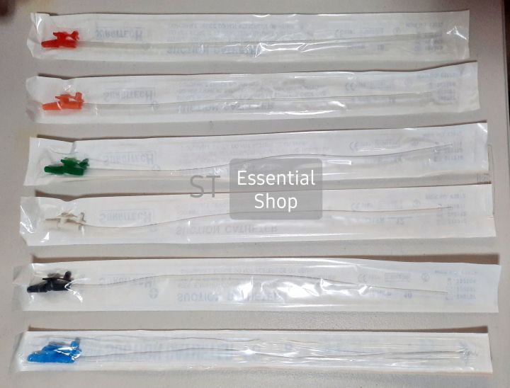Suction Catheter different sizes per piece (F.18, F.16, F14, F.12, F.10 ...