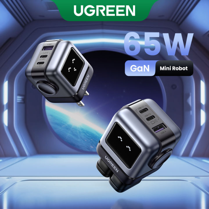 tặng 1 Quà】Củ sạc Nhanh Robot Nexode GAN UGREEN Uno 65W 30W RoboGaN 3 ...