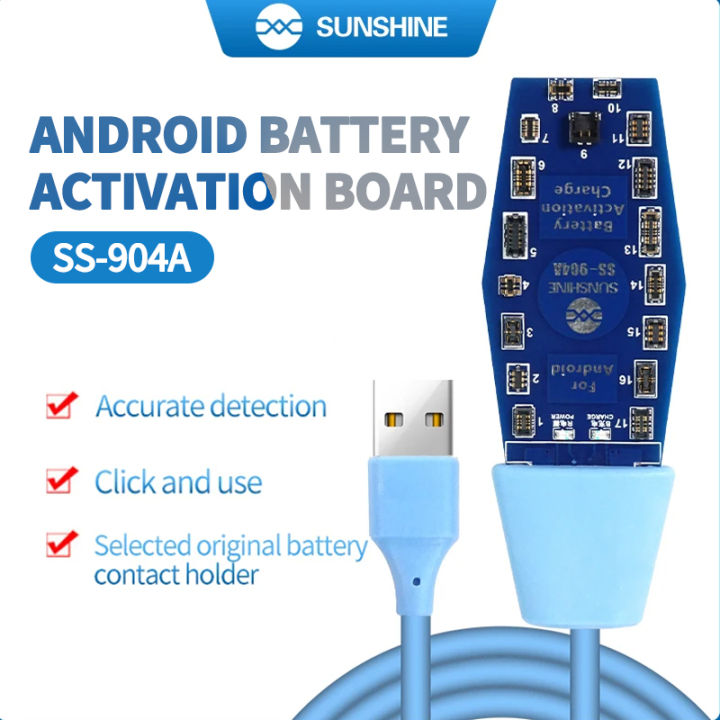 SUNSHINE SS-904A Android Battery Fast Charging Activation Board for ...