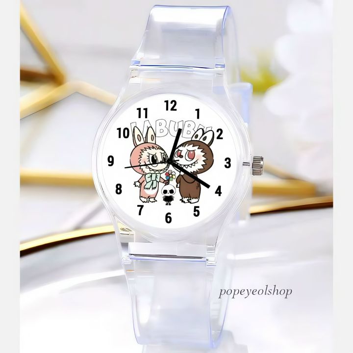 Jam Tangan Karakter Labubu Transparan | Lazada Indonesia