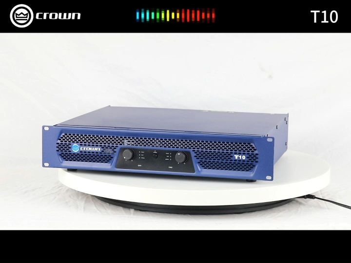 crown/original T10 Professional power amplifier,8Ohm 1600 Watts ...