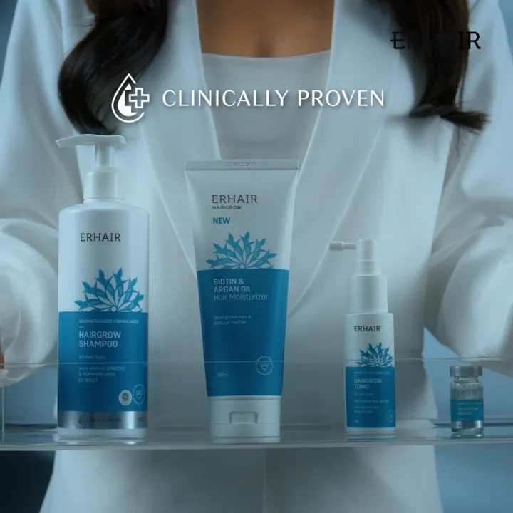 Erha Erhair Hairgrow Serum Penumbuh Rambut Anti Rontok Lebih Bervolume ...