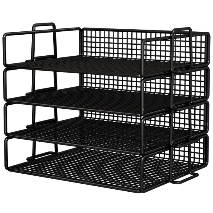 ROYALSTAR | Multi-Layer Document Organizer A3 A4 Metal File Rack ...