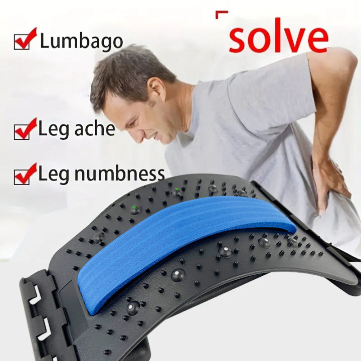 Magnetic Back Massage Muscle Relax Stretcher Posture Therapy Corrector ...