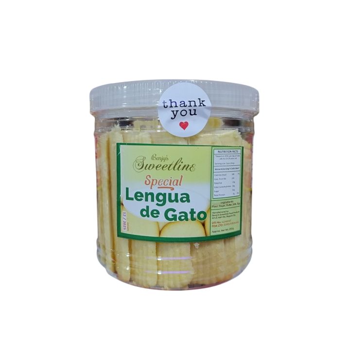 sweetline lengua de gato, Baguio pasalubong, Baguio products, Baguio ...