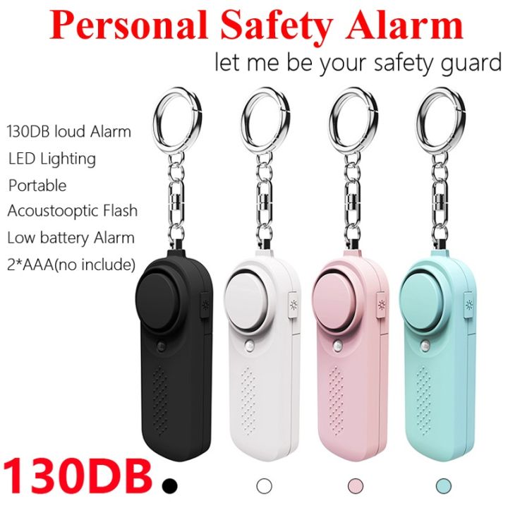 130db Protect Alert Personal Defense Siren Anti-attack Security for ...