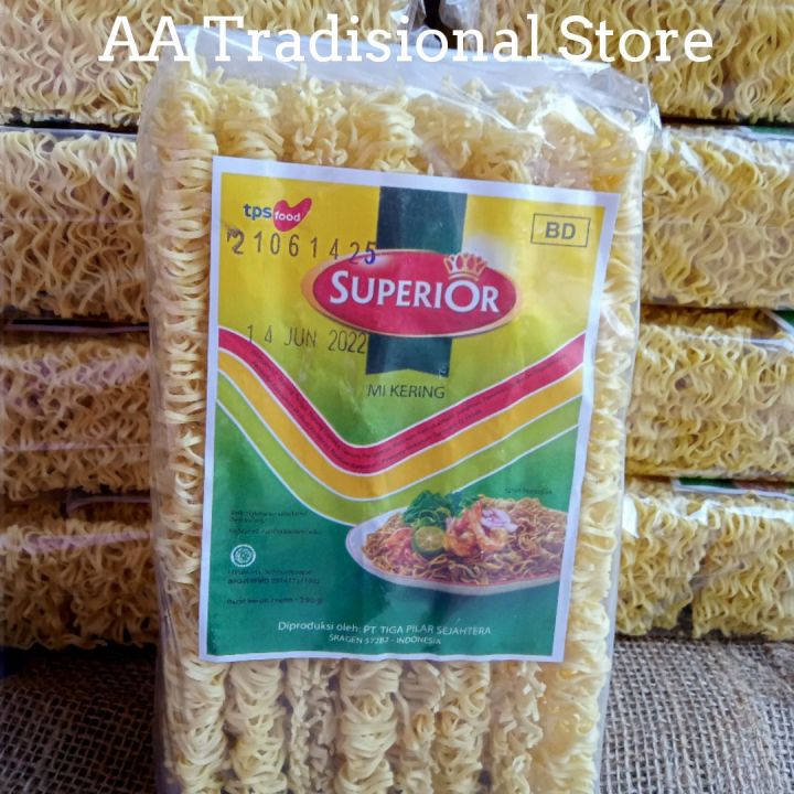 Mie Kering Cap Superior 270gram/ Mie Kuning/ Mie Kecil/ Mie Sehat/ Mie ...