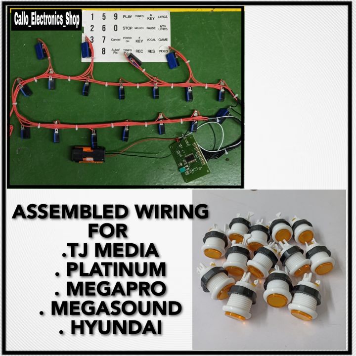 VIDEOKE JUKEBOX WIRING FOR ALL MODEL PLATINUM/MEGAPRO/HYUNDAI/TJ MEDIA ...