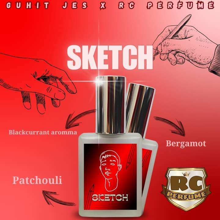 Sketch of Guhit Jes Rc x RC Perfume Collection | Lazada PH