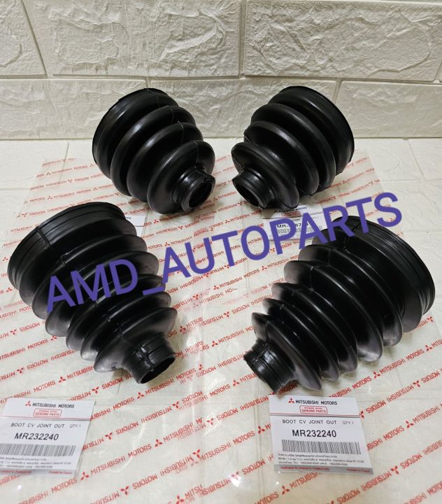 Karet boot cv joint luar dalam set pajero dan tritone boot as roda luar ...