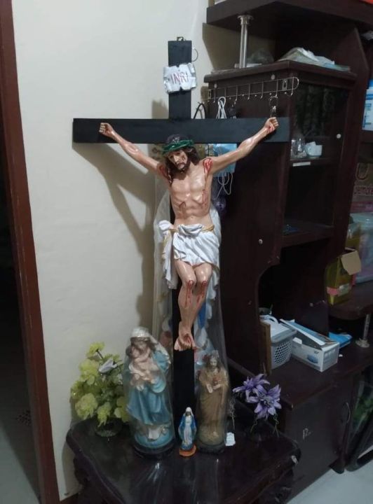 CRUCIFIX (3 feet & 6 inches) MADE IN FIBERGLASS | Lazada PH