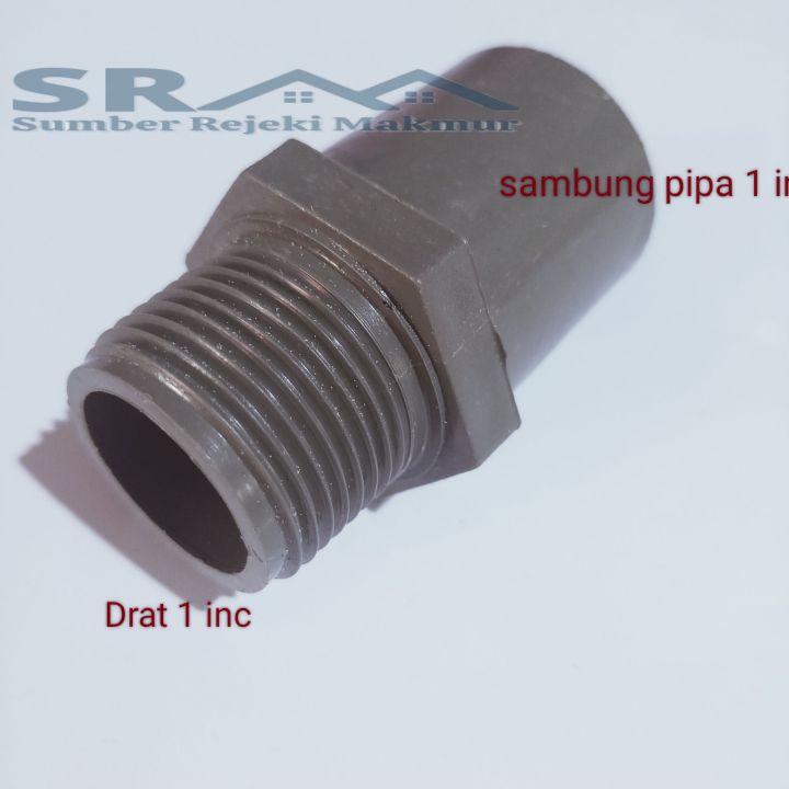 Soket drat luar 1" sok drat luar 1 inc SDL 1" sambungan pipa | Lazada ...