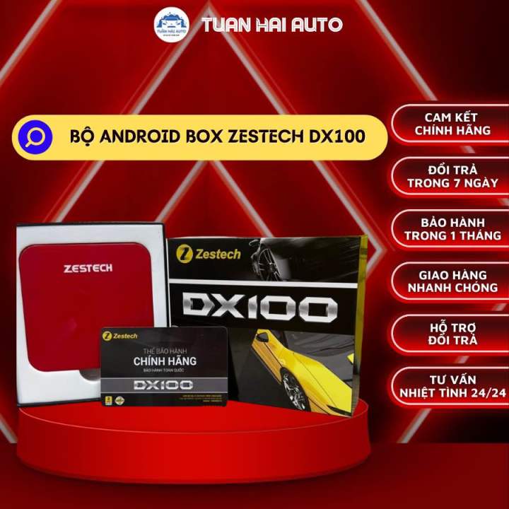 Android Box Ô Tô Zestech Dx100 Dành Cho Ô Tô [Tặng Camera Hành Trình, Sim Data 4G] (Phiên Bản ...