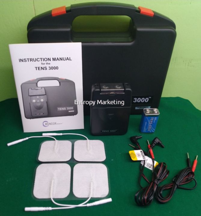 Nerve Stimulator TENS 3000 therapy machine US Quality | Lazada PH