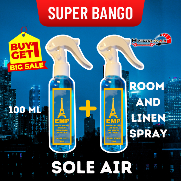 EMP Room Linen Spray Sole Air 2 PCS 100ml Hotel Scent Fragrance ...