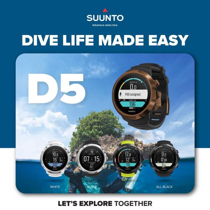 [ผ่อน 0%] D5 SUUNTO DIVING COMPUTER | Lazada.co.th
