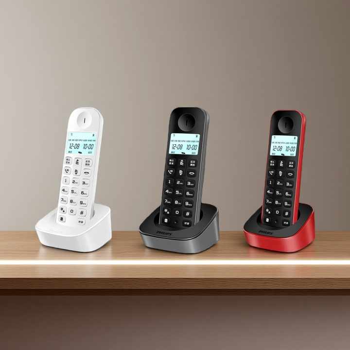 Philips | โทรศัพท์บ้านไร้สาย รุ่น DCTG 160 แบตเตอรี่ใช้ได้ยาวนาน ...