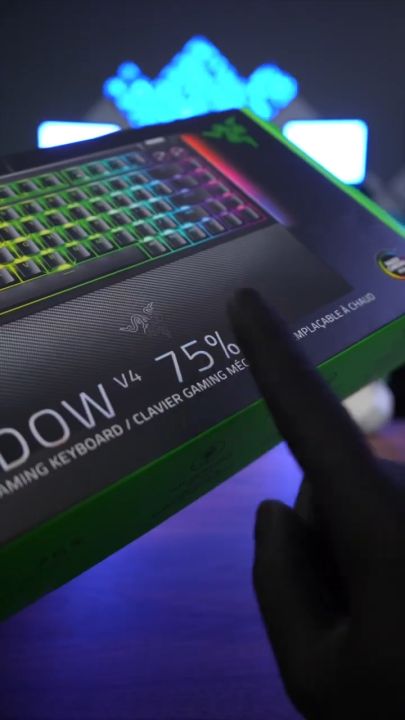 Razer BlackWidow V4 75% - US - Black - Hot-swappable Mechanical Gaming ...